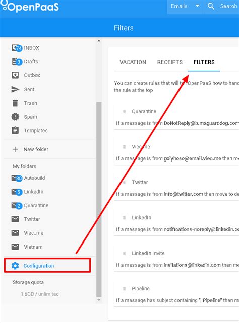 Filters Create A Filter Form A Mail · Issue 176 · Linagoraesn Frontend Inbox · Github