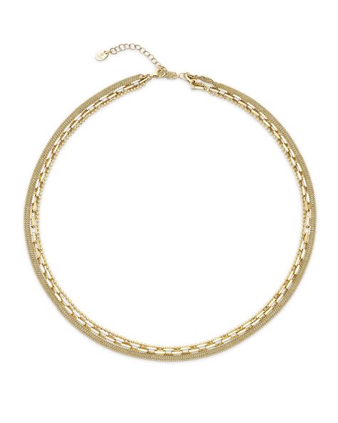 Collar Wish Plata Dorada Yanes