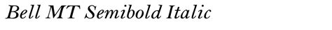 Bell Mt Font Webfont And Desktop Myfonts