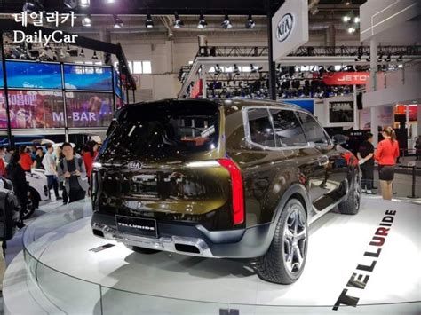 [포토] 기아차 대형 Suv 텔룰라이드 콘셉트 압도적인 존재감 눈길 데일리카