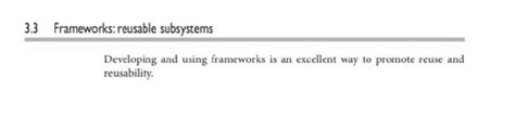 Solved 33 Frameworks Reusable Subsystems Developing And