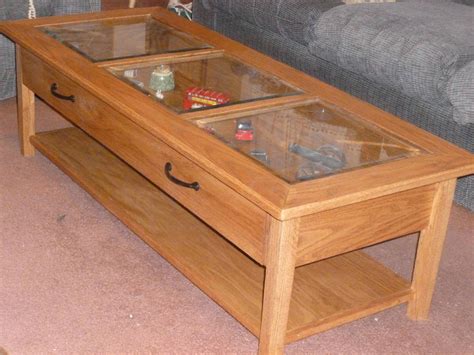 A Guide To Choosing The Perfect Coffee Table With Glass Display Case