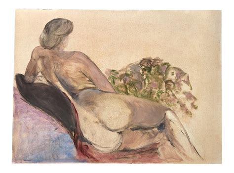 Female Nude 1960s Painting On Canvas For Sale At Pamono