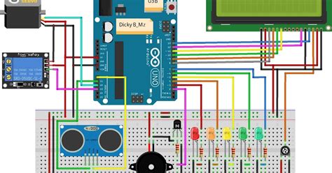 Sensor Parkir Mobil Menggunakan Arduino Dan Sensor Ultrasonic Dicky Bmz