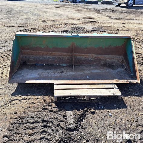 John Deere Quick Attach Loader Bucket Construction Bigiron