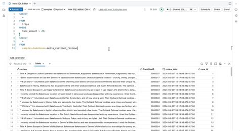Introducing The New Sql Editor Databricks Blog