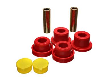 Energy Suspension 99 04 Ford F 350 2wd Red Radiusstrut Arm Bushing Set