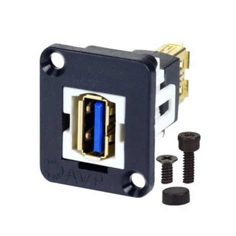 Avp Broadcast Usb 3 Type A To A Feedthru Female To Female Bayview Technology