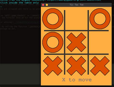 How To Build A Tic Tac Toe Game In Python The Python Code