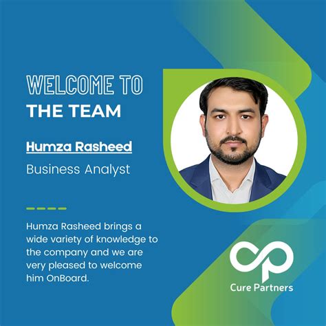 Please Join Me In Welcoming Hamza Rasheed To The Development Team As