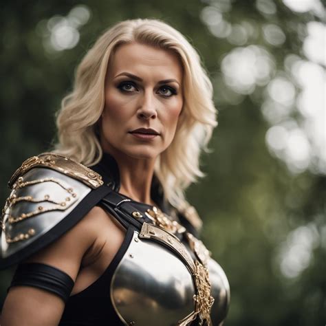 Blonde Mature Gladiatrix By Dobarlik On Deviantart