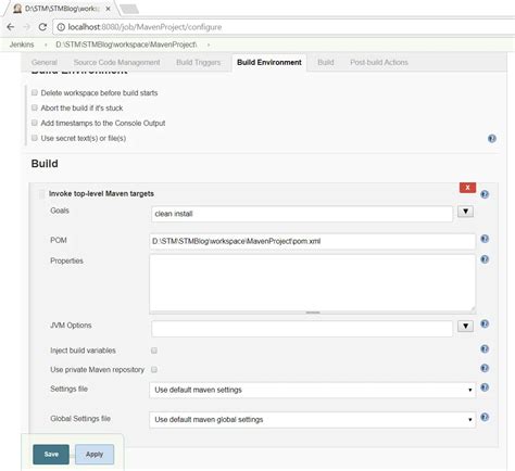 How To Execute Maven Project Using Jenkins Software Testing Material