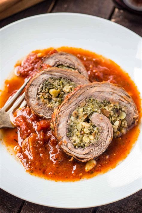 Pork Braciole Italian Recipe Braciole Sicilian Style 2 Sisters