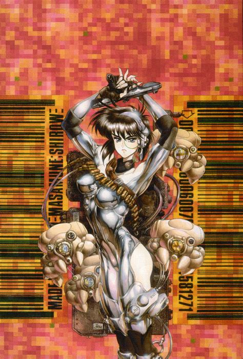 The Visual Exegesis Ghost In The Shell Manga