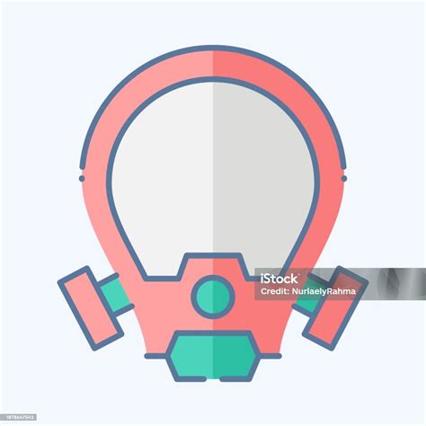 아이콘 산소 마스크 소방관 기호와 관련이 있습니다 낙서 스타일 심플한 디자인 편집 가능 간단한 일러스트레이션 0명에 대한 스톡 벡터 아트 및 기타 이미지 Istock