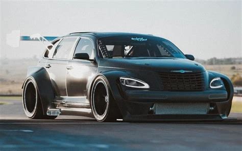Custom Pt Cruiser By Adry53customs Transforms Into A 707 Hp Hellcat