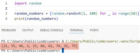 How To Generate A List Of Random Numbers In Python