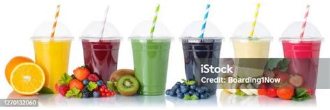 과일 스무디 과일 오렌지 주스 음료 빨대 에 고립 된 컵에 흰색 과일 주스에 대한 스톡 사진 및 기타 이미지 과일 주스 마시기 스무디 Istock