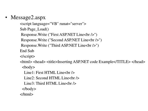 PPT Introduction To ASP NET PowerPoint Presentation Free Download ID 4775096