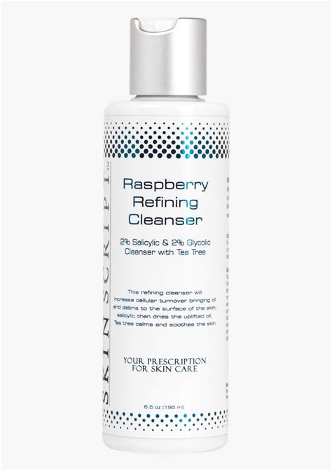 Skin Script Raspberry Refining Cleanser Lotion Hd Png Download Kindpng