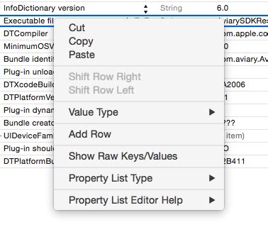Ios Unexpected Cfbundleexecutable Key Stack Overflow