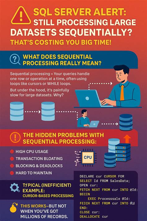 Why Sequential Sql Processing Is Slow And How To Improve It Saiyyed Murtaza Ali Naqvi Posted