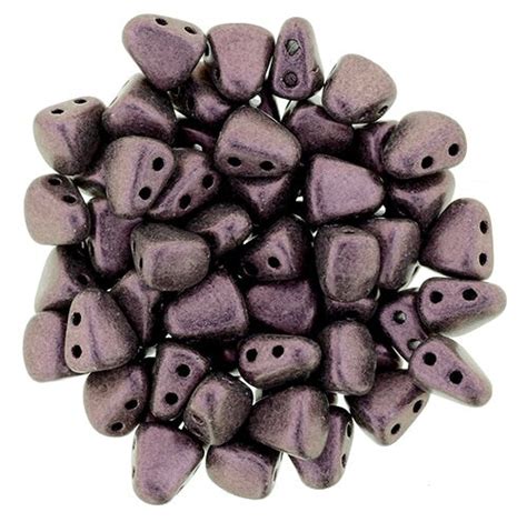 Nib Bit Beads Metallic Suede Pink Grams Michaels