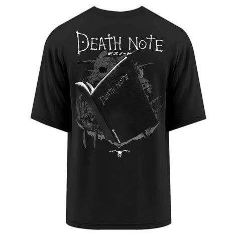 Death Note Oversize T Shirt Death Note T Shirts Hypestore