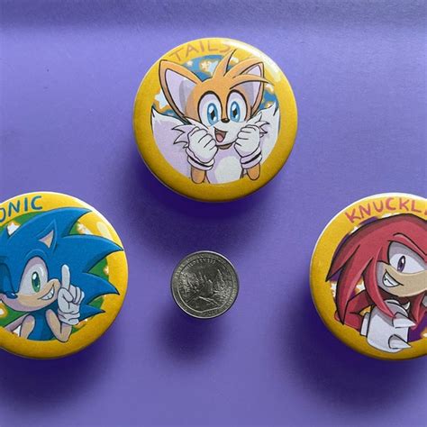 Knuckles The Echidna Ring Etsy