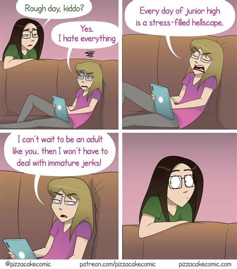 30 Fun Comics From The Popular Pizzacake Series By Ellen Woodbury
