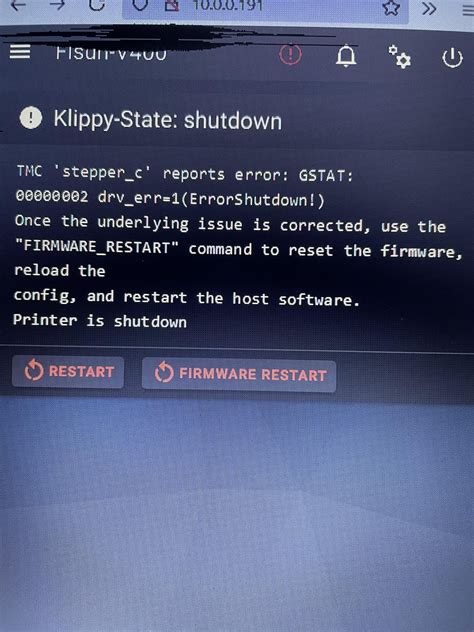 Tmc Stepper C Gstat Error Rklippers