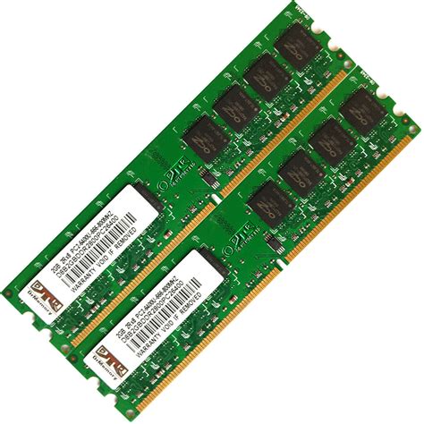 Memoria Ram 240 Pin 4gb 2x2gb Ddr2 800 Pc2 6400 Non Ecc Per Pc