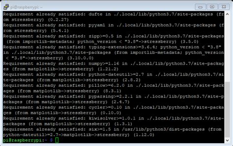 stressberry test on raspberry pi 4