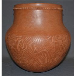Cherokee Pottery Jar R G Munn Auction Llc