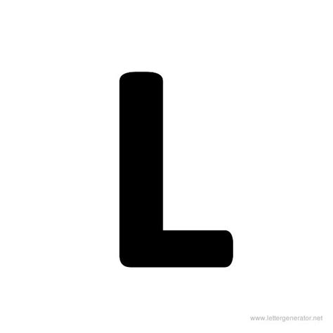 Bold Alphabet Gallery Free Printable Alphabets Letter Generator Net
