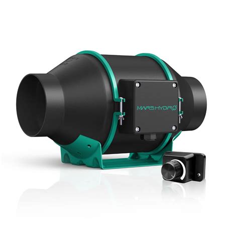 Buy Mars Hydro 4 Inch Inline Duct Fan With Variable Speed Controller Exhaust Fan For Grow Tents