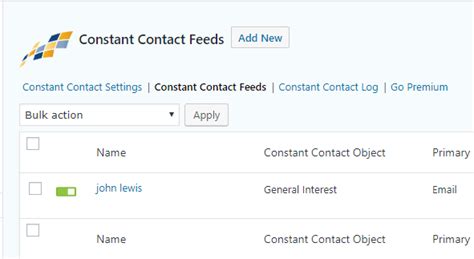 Gravity Forms Constant Contact Plugin Crm Perks