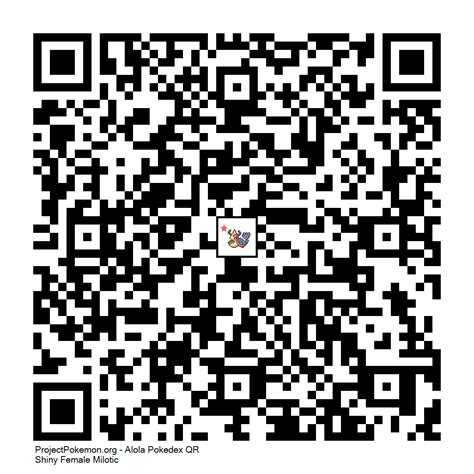 Qr Code Shiny Empolion Shiny Milotic Pokemon X Y Milotic V
