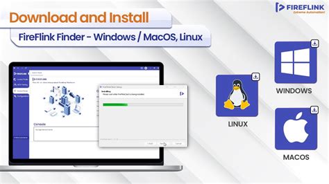 setup of fireflink finder for different operating systems windows