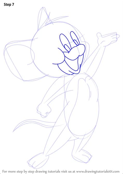 How To Draw Jerry The Mouse Tom And Jerry Step By Step DrawingTutorials Com