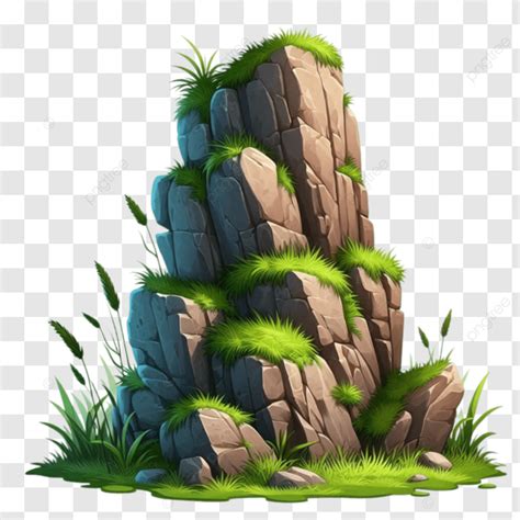 3d 돌 바위와 잔디 예술 3d 돌 돌과 바위 결석 Png 일러스트 및 이미지 에 대한 무료 다운로드 Pngtree