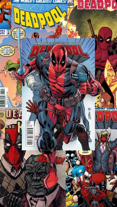 Deadpool Comic Wallpaper Hd Deadpool Marvel Comic Art Wallpaper Hd