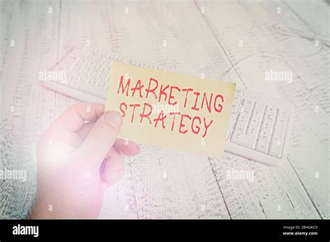 Conceptual Hand Writing Showing Marketing Strategy Concept Meaning Scheme On How To Lay Out