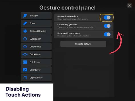 How To Turn Off Finger Drawing On Procreate Brush Galaxy