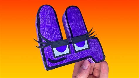 Paper Craft Russian Alphabet Lore Ц Ralr Alphabet Lore Youtube