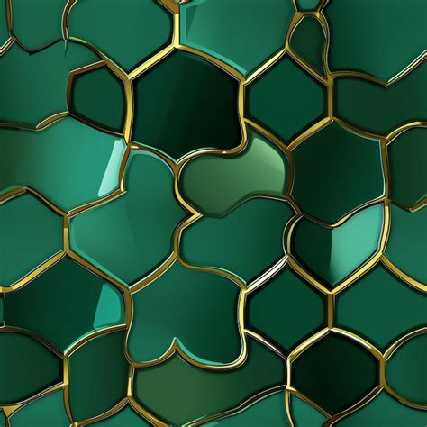 Premium Photo Green Tile Pattern For Decoration