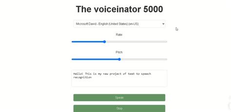 How To Do Text To Speech Recognition With Html Css And Javascript