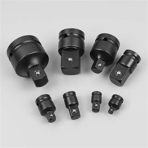 Hexagon Pneumatic Wrench Socket Adapter Kit With Connector Heads Hand Tool Accessories