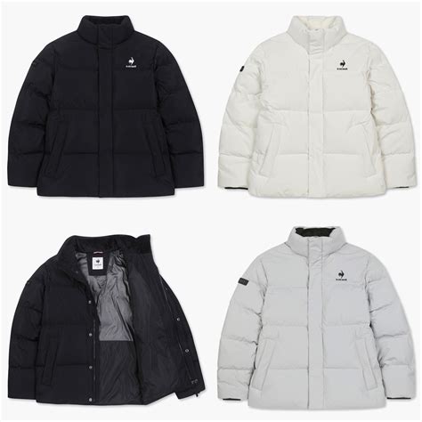 르꼬끄 국내매장판 르꼬끄 남녀공용 구스다운 르꼬끄숏패딩 거위털자켓 커플 패딩 등산 낚시 위시버킷