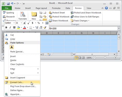 Ms Excel 2010 Hide Formulas From Appearing In The Edit Bar